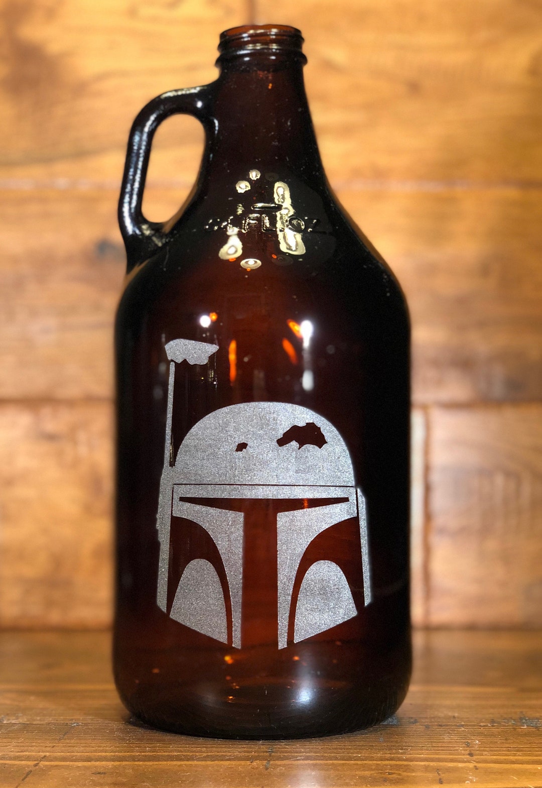 Boba Fett Mandalorian Beer Growler Star Wars - Etsy