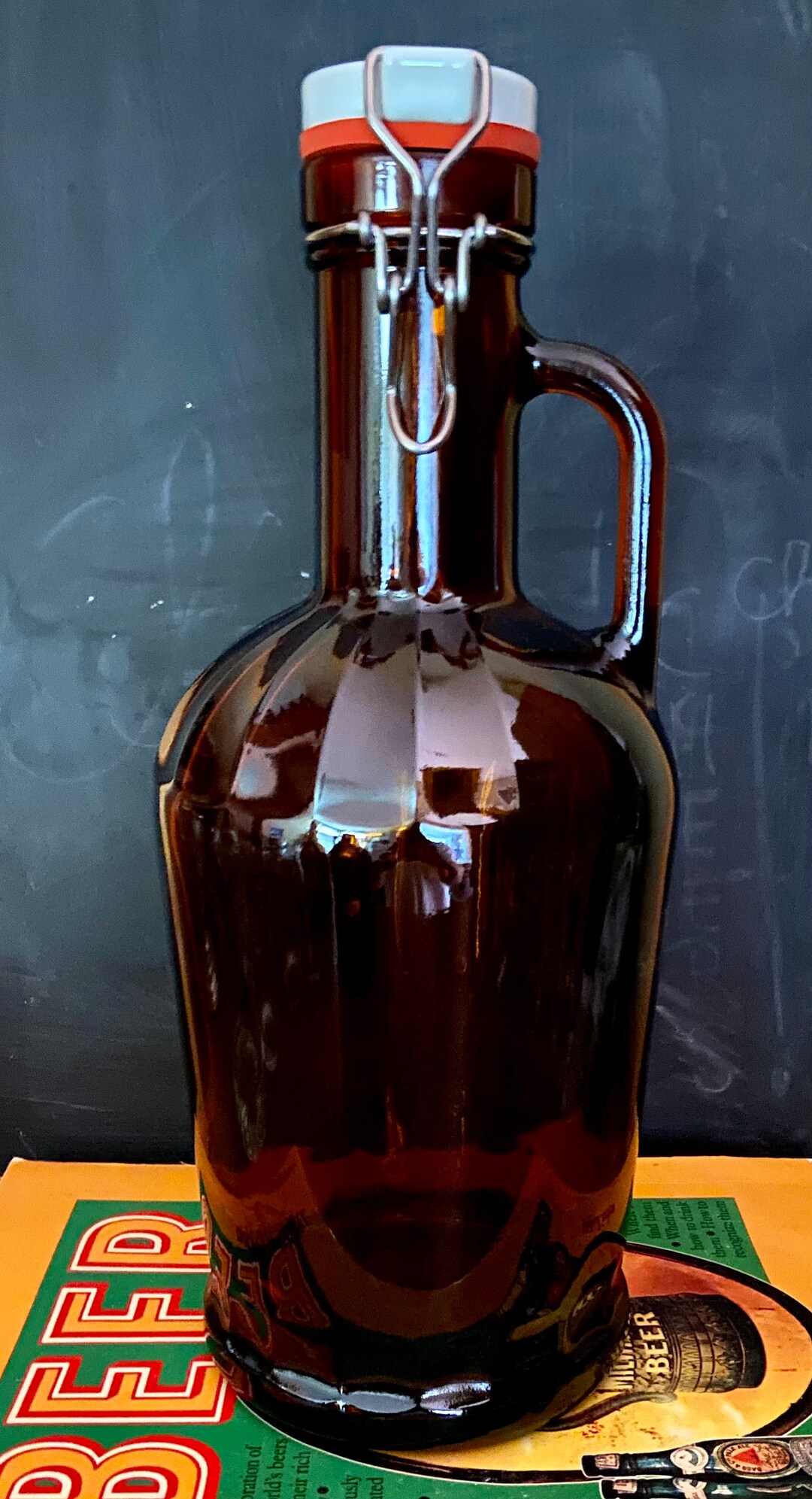 Moonshine Jug German Beer Growler PERSONALIZABLE 2 Liter - Etsy