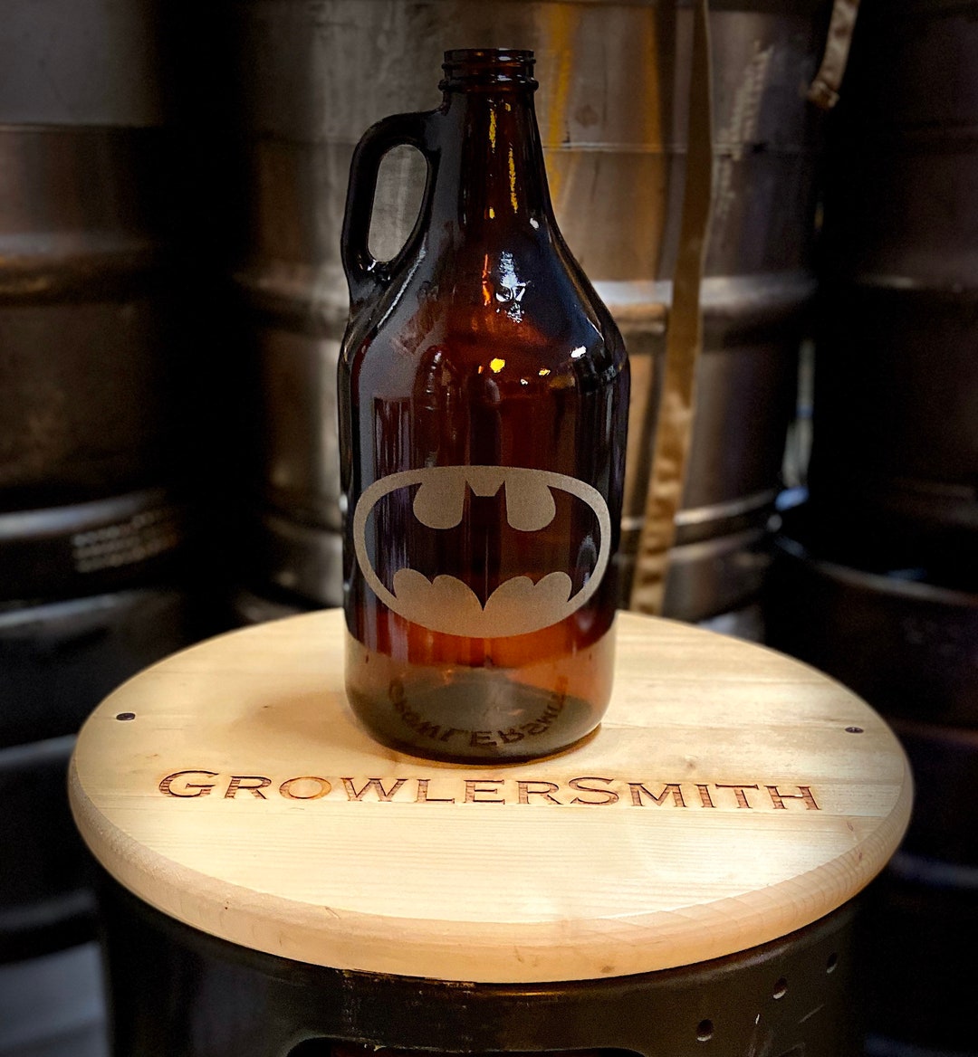 Batman Beer Growler PERSONALIZABLE - Etsy