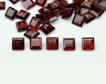 Square gemstone | Etsy