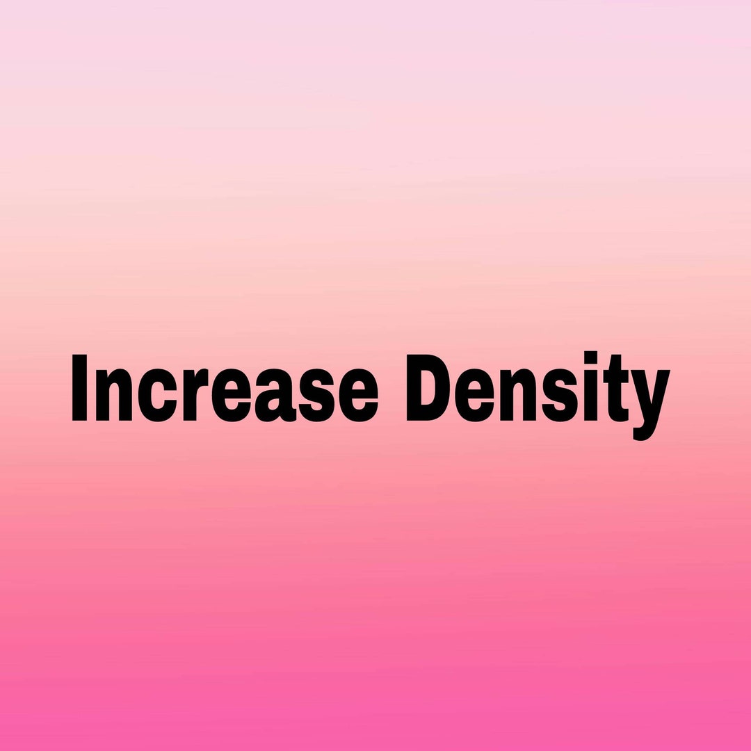Upgrade and Increase Thickness 180-200% Density - Etsy
