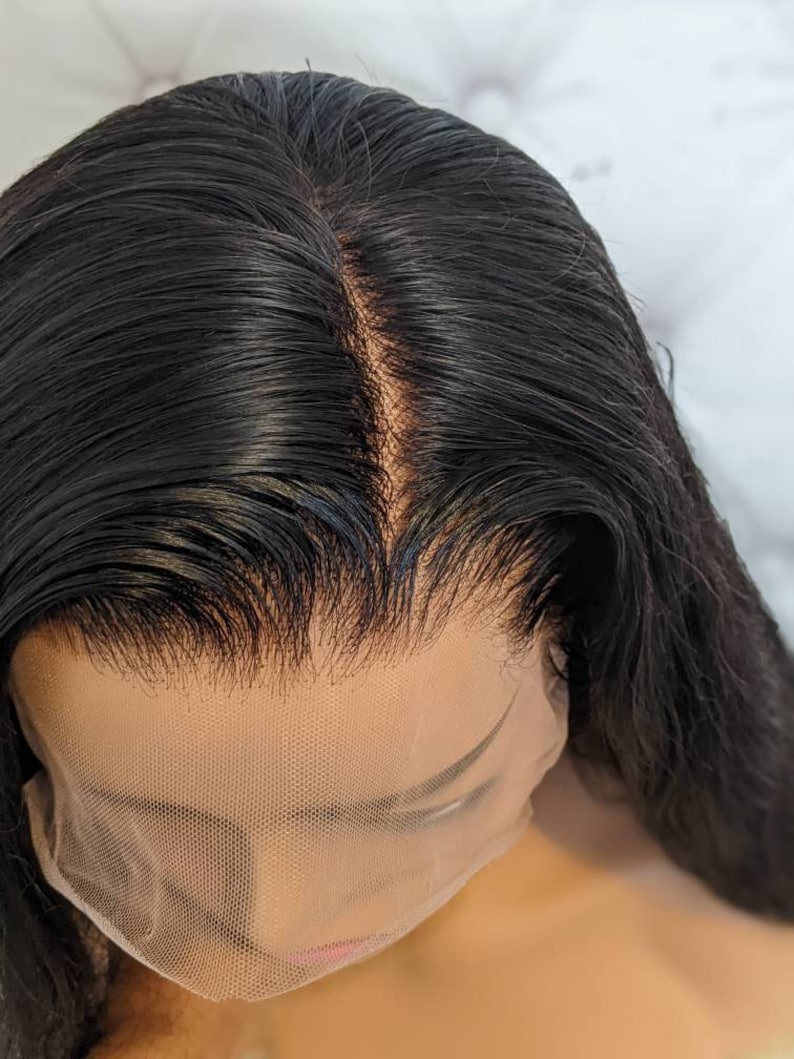 TRANSPARENT / "hd" Invisible FULL Lace 100% Human Hair Wig * Fully ...