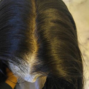 TRANSPARENT / "hd" Invisible FULL Lace 100% Human Hair Wig * Fully ...