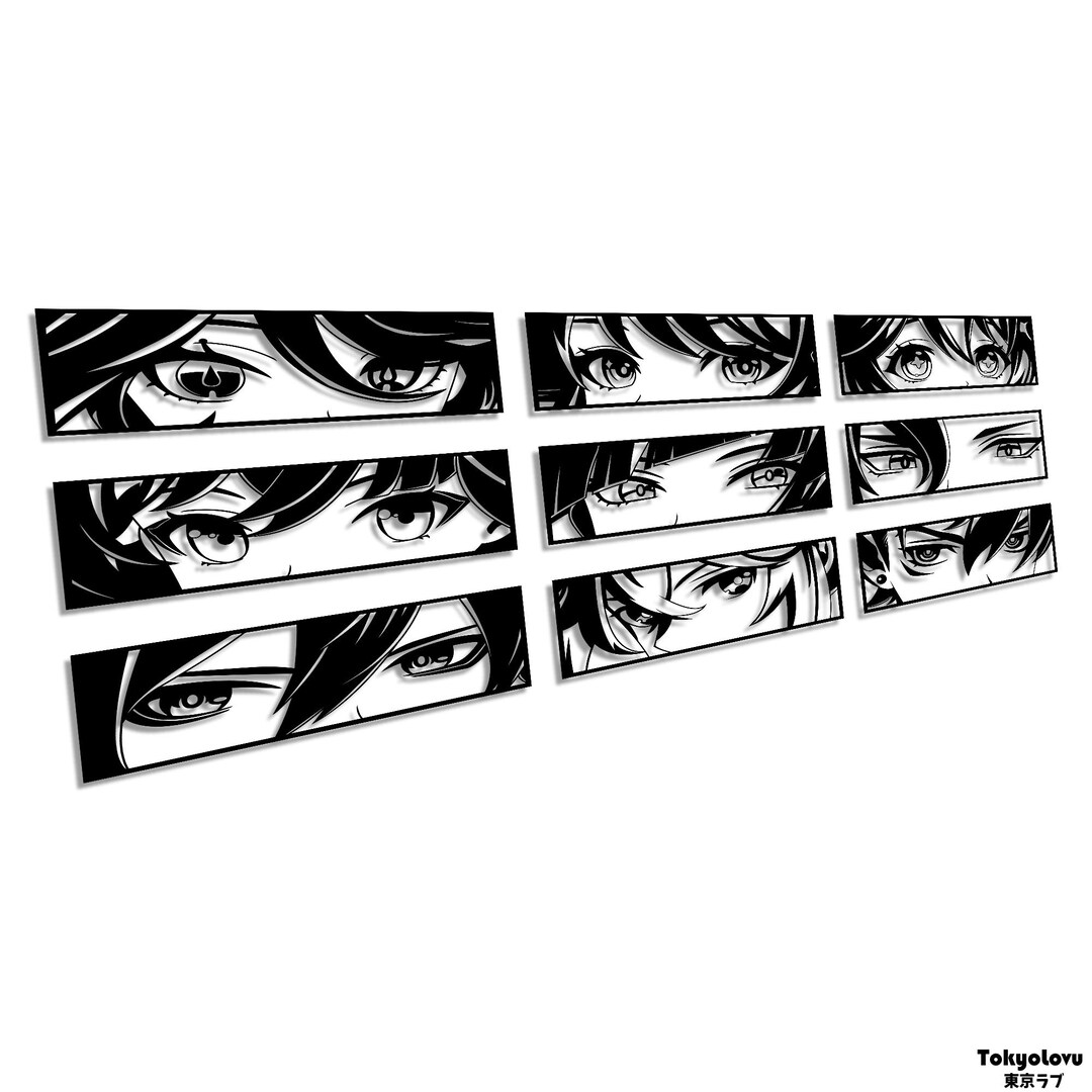 Elemental Slap Decal Vinyl Cut Decal Decals for Car, Laptop Anime Decal ...