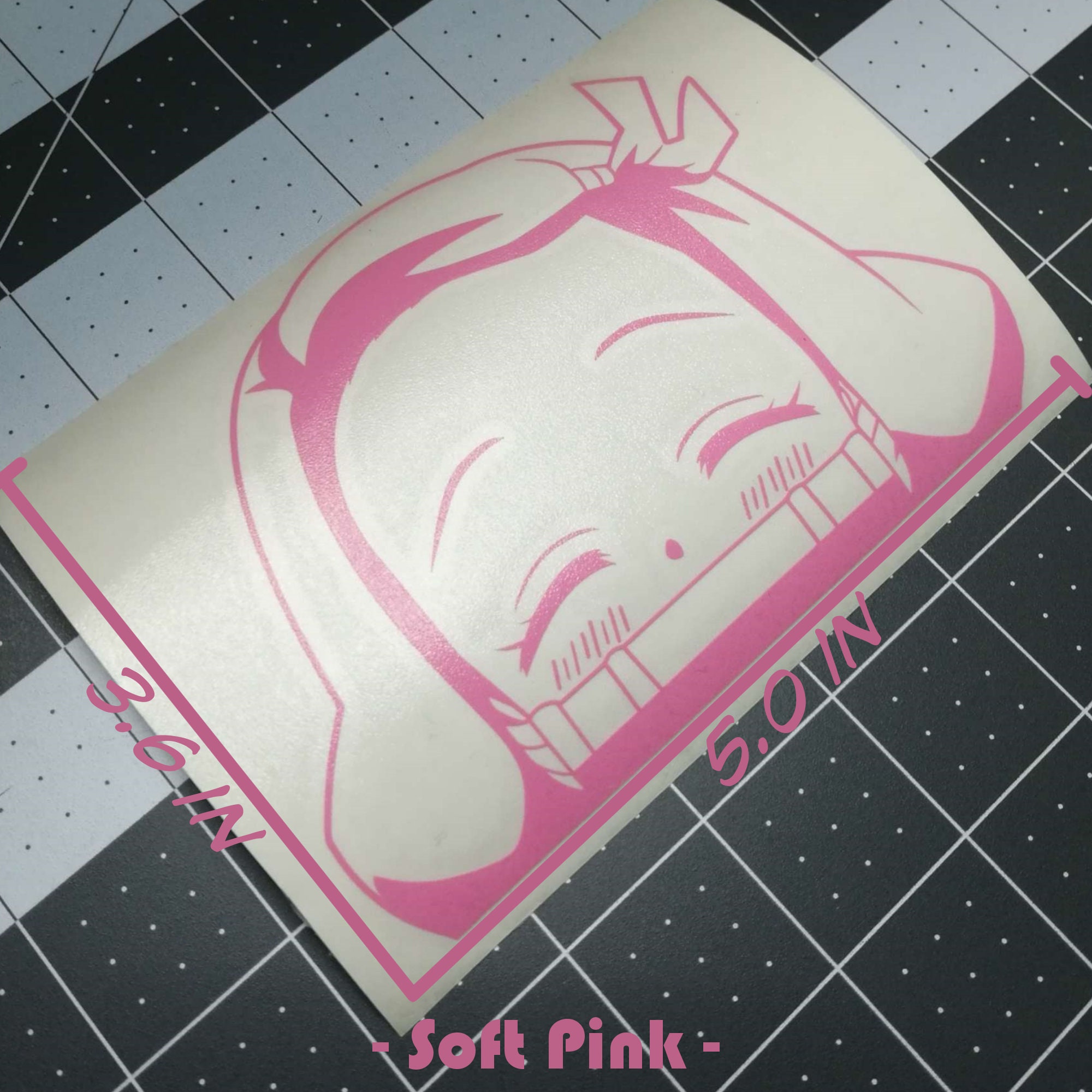 Custom Peeker Decal | Vinyl Cut Decal | Decals for Car, Laptop | Anime ...