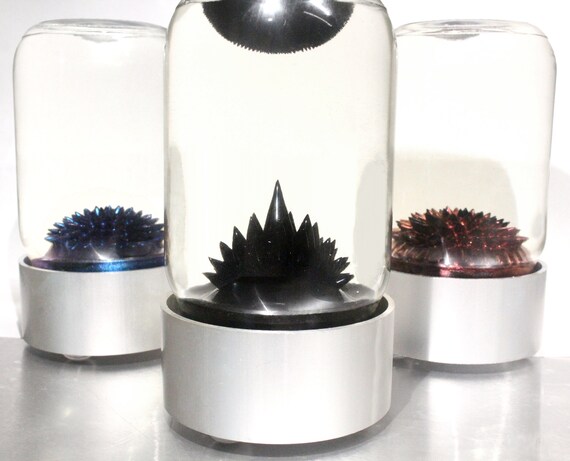 SPIKE Ferrofluid Magnetic Display in Black Red Blue or Gold | Etsy