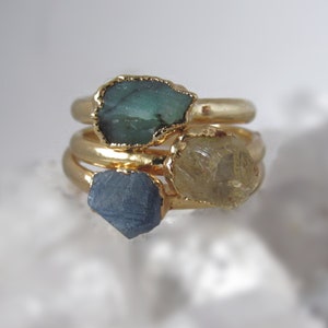 Birthstone Stacking Ring, Custom Stacking Ring, Push Present ...