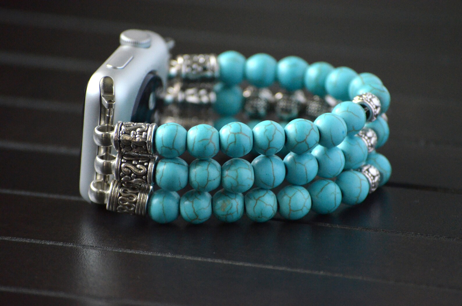 Handmade Apple Watch Gemstone Personalized Band 38mm 40mm 42mm | Etsy