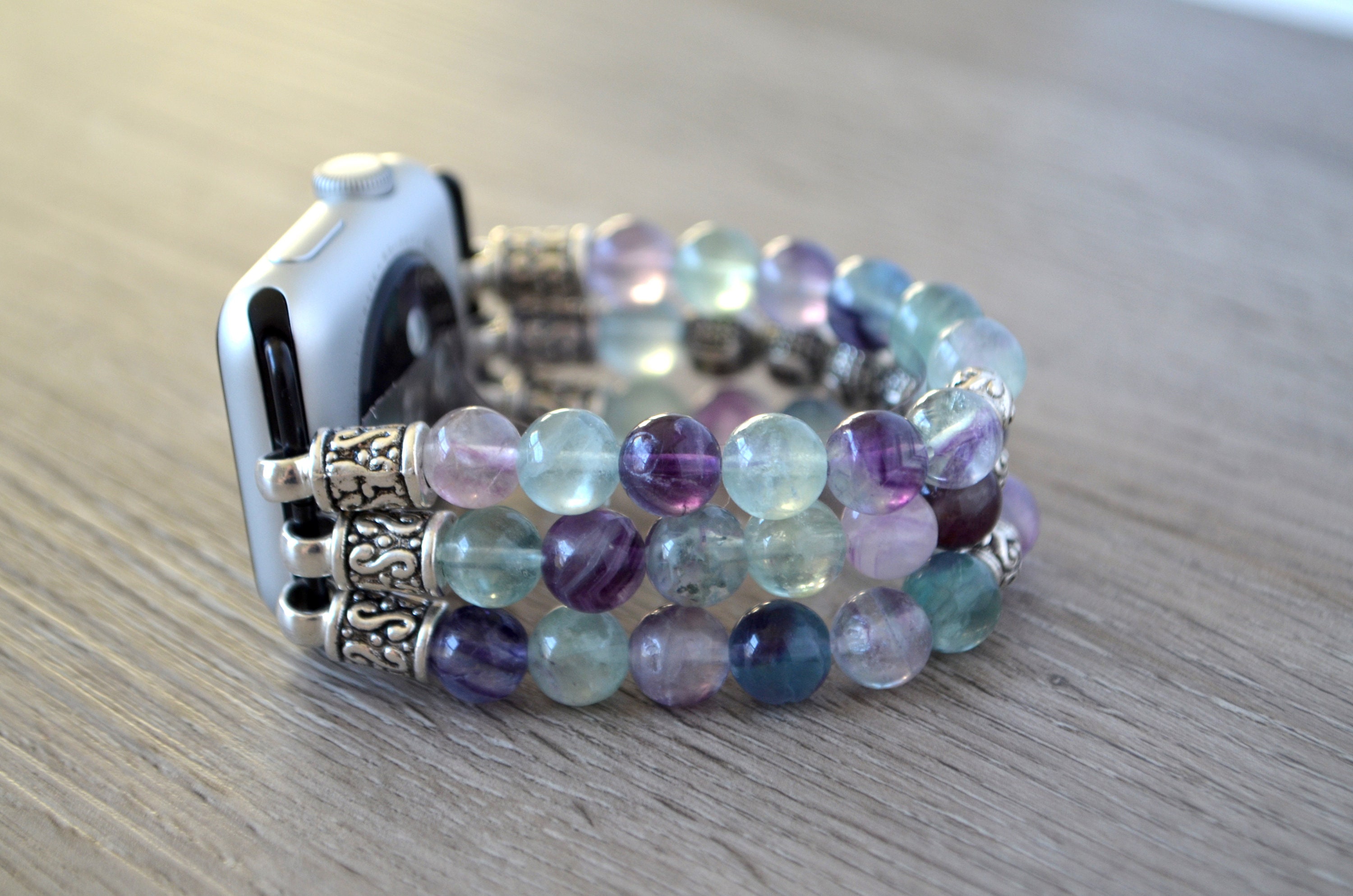 Handmade Apple Watch Gemstone Personalized Band 38mm 40mm 42mm - Etsy