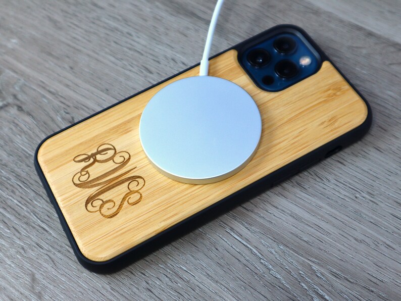 Personalized Wood Magsafe Phone Case iPhone 12, 12 Pro, 12 Mini, 12 Pro ...