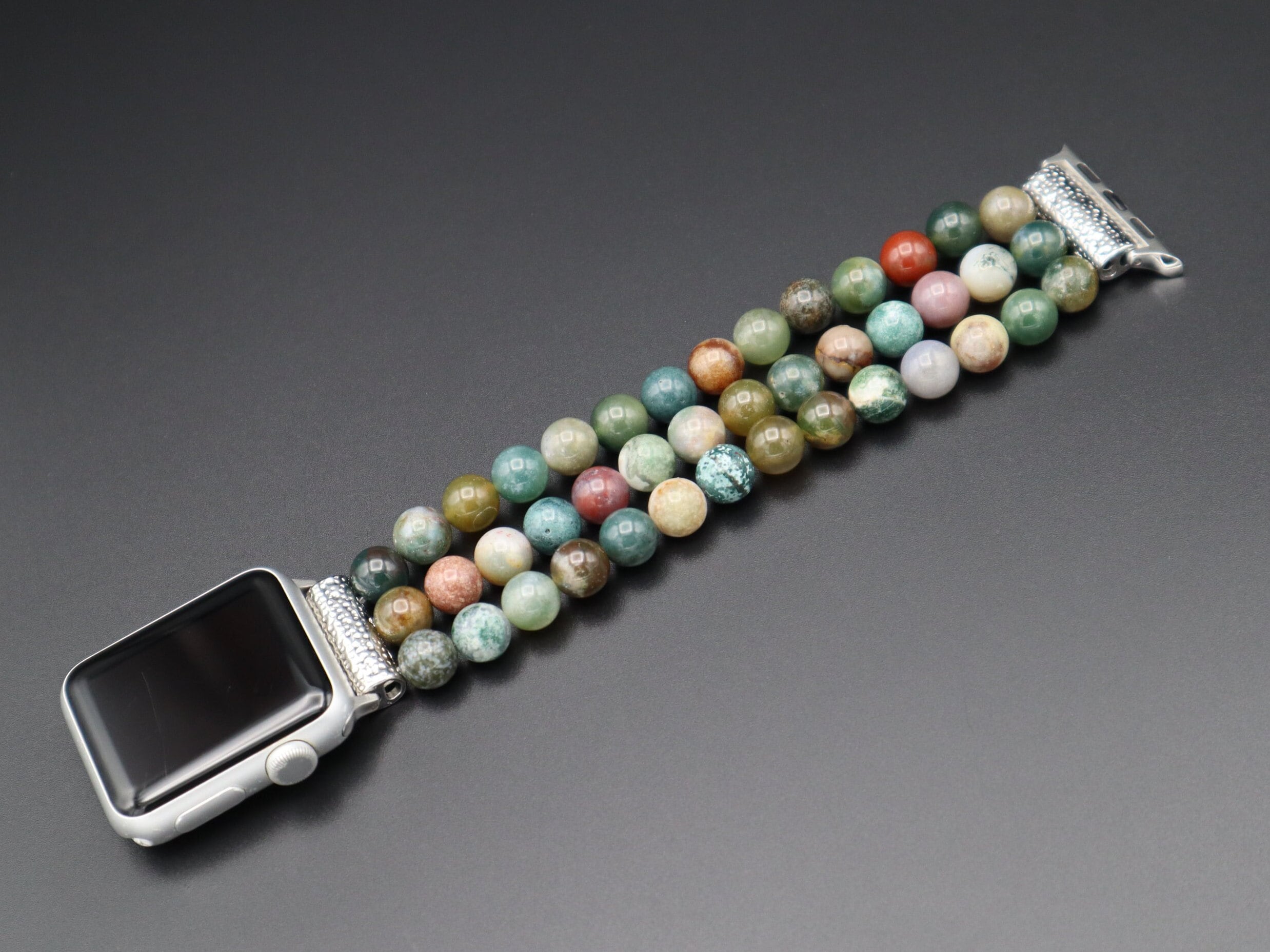 Handmade Apple Watch Agate Gemstone Personalized Band for 38mm - Etsy