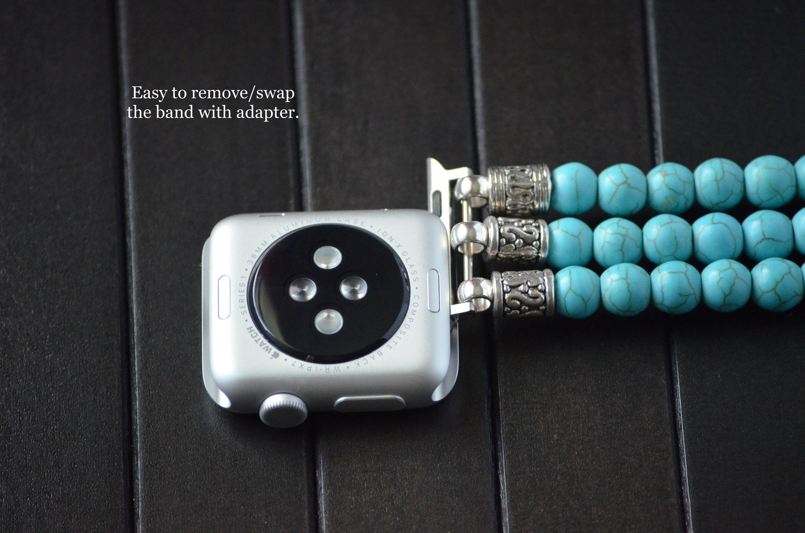 Handmade Apple Watch Gemstone Personalized Band 38mm 40mm 42mm 44mm ...