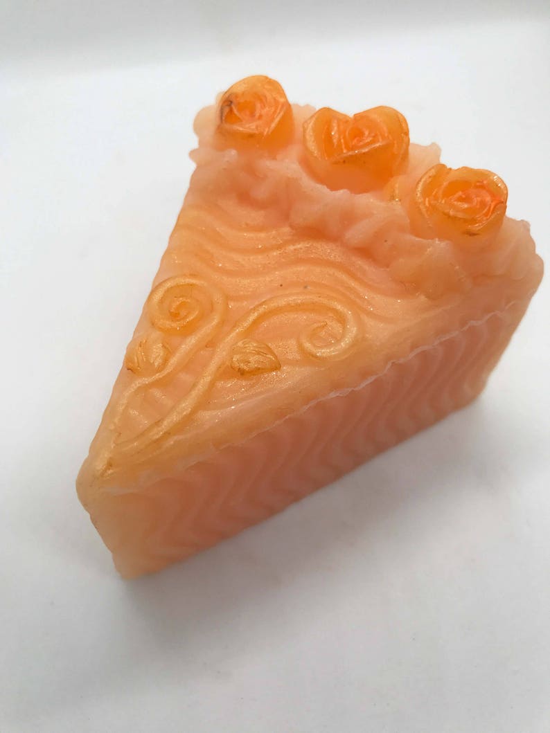 Novelty Orange Cake Soap Food Soap Soap Art Bath and | Etsy