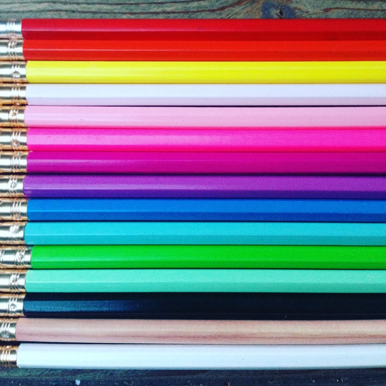 Personalised Pencils, Imprinted Pencil, Custom Made, Your Wording ...