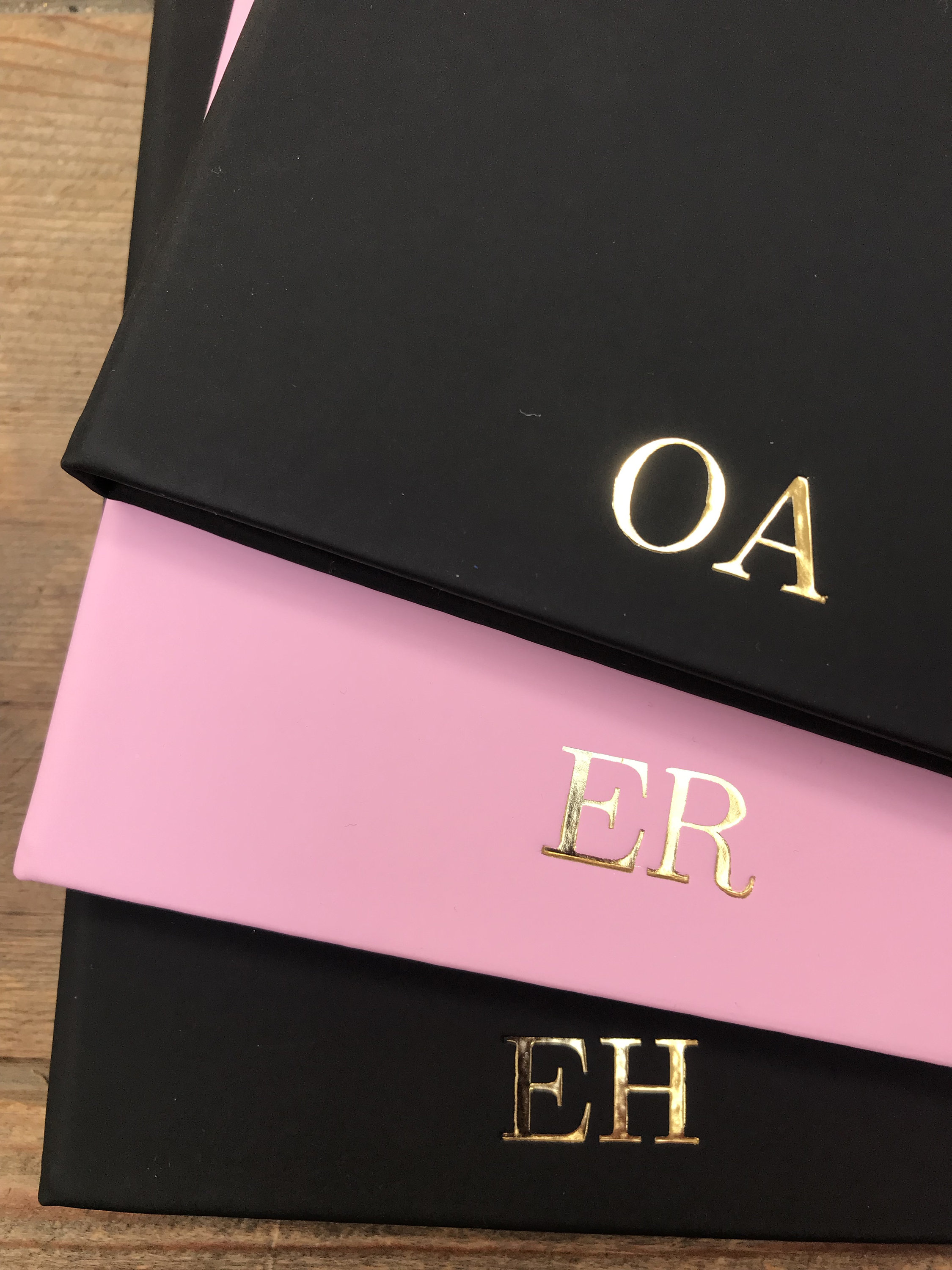 Personalised Pink A5 Notebook Hot Pink Monogram Journal - Etsy