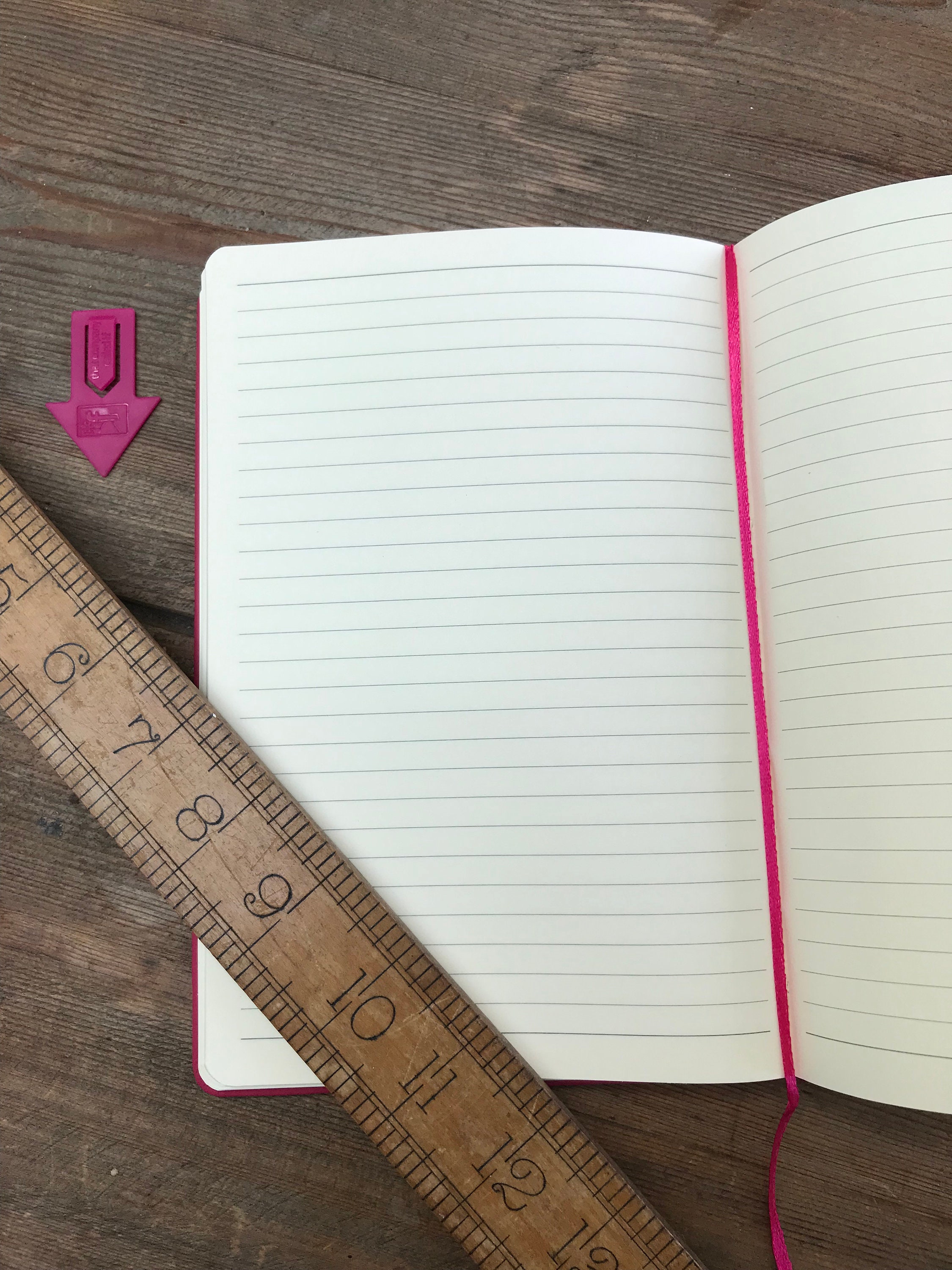 Personalised Pink A5 Notebook Hot Pink Monogram Journal - Etsy