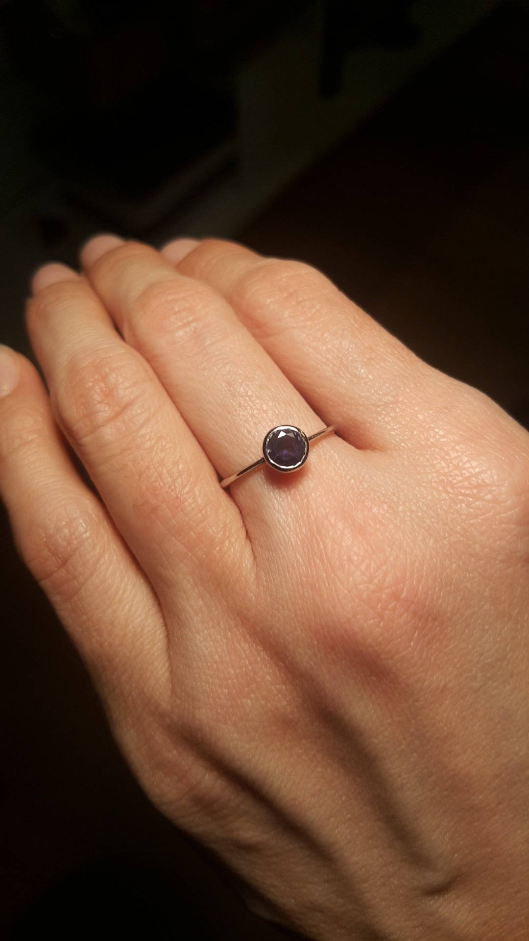 Stackable Kyanite Ring - Etsy