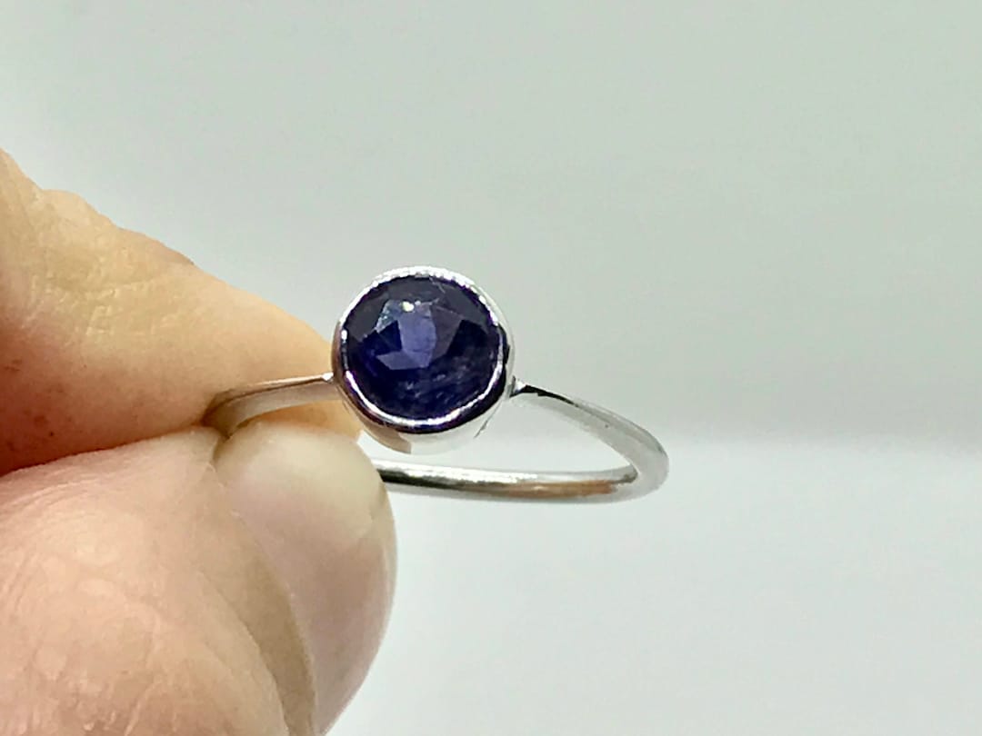 Stackable Kyanite Ring - Etsy