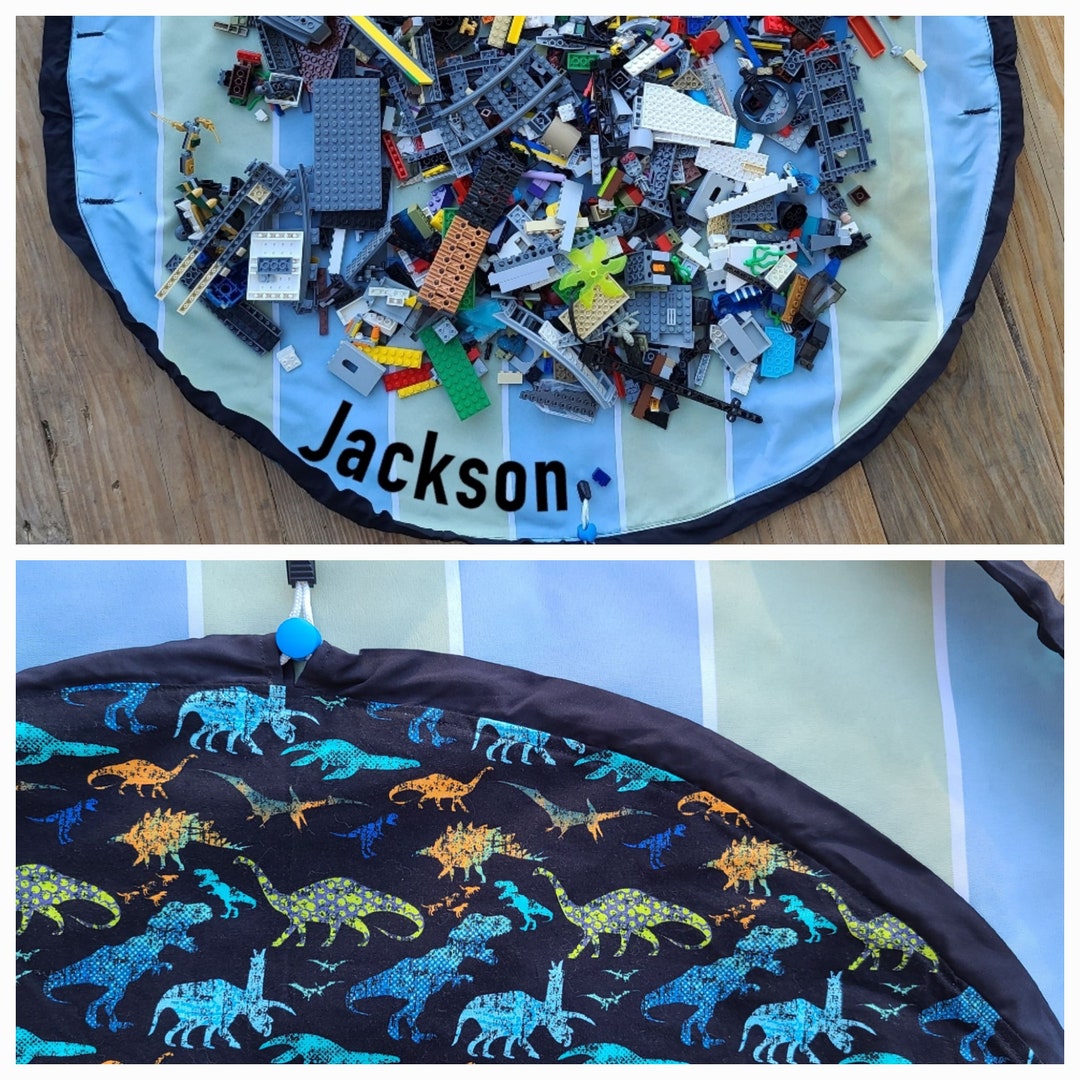 40 Inch Dinosaur Custom Drawstring Toy Bag, Toy Organization, Lego ...