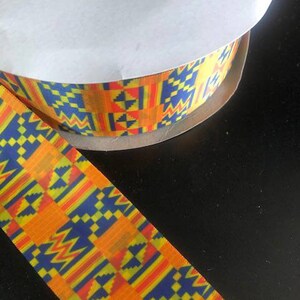 African Print Ribbon African Ankara Kente 3 Yards Ribbon Ankara Ribbon ...