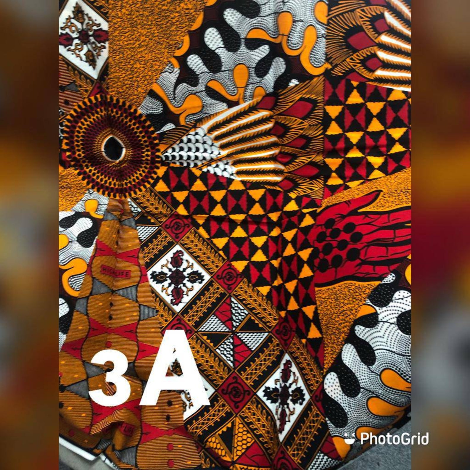 African Print Ankara Kente Fabric Head Wrap Multi Print African Hair ...