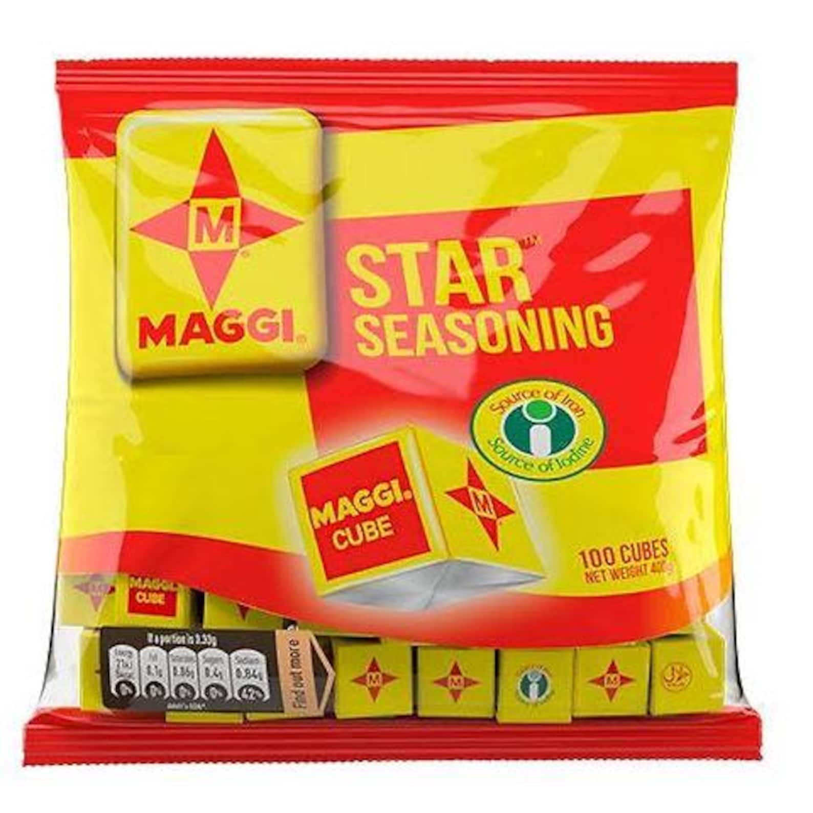 Maggi Star Seasoning Cube 100 Cube - Etsy