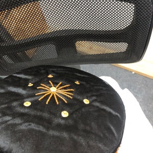 Black, Gold Embroidery African Traditional Hat | African Men's Wedding ...