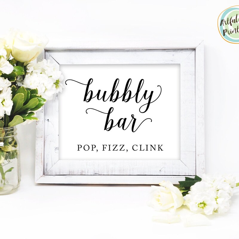 Pop Fizz Clink Sign - Etsy