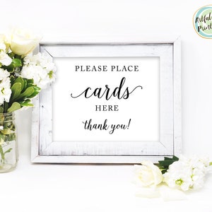 Cards Sign for Wedding, Wedding Cards Sign, Wedding Cards Sign ...