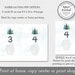 Mountains & Pines Wedding Seating Chart Printable (editable Template ...