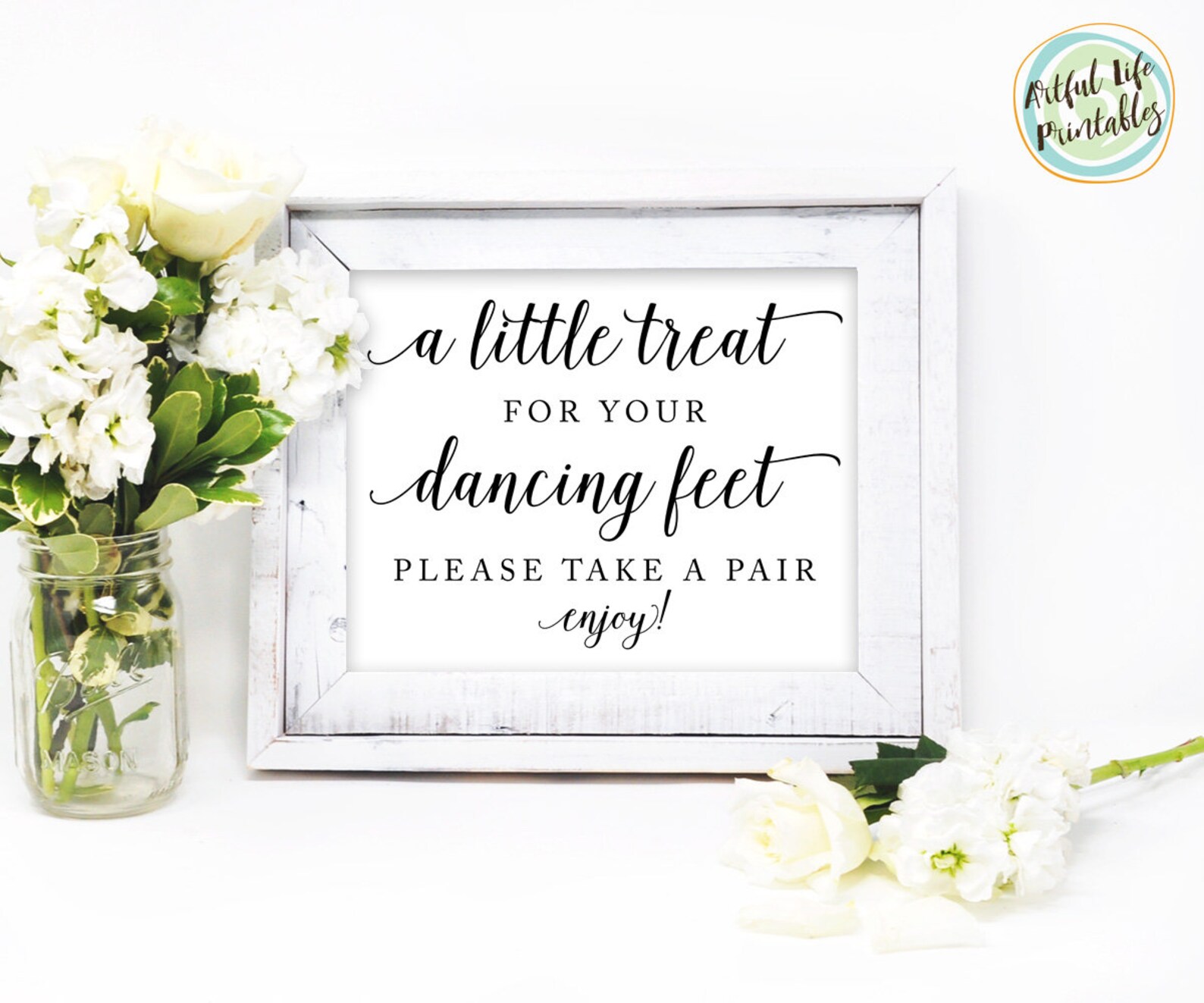 Dancing Shoes Sign, Dancing Feet Wedding Sign, Flip Flops Sign, Wedding ...