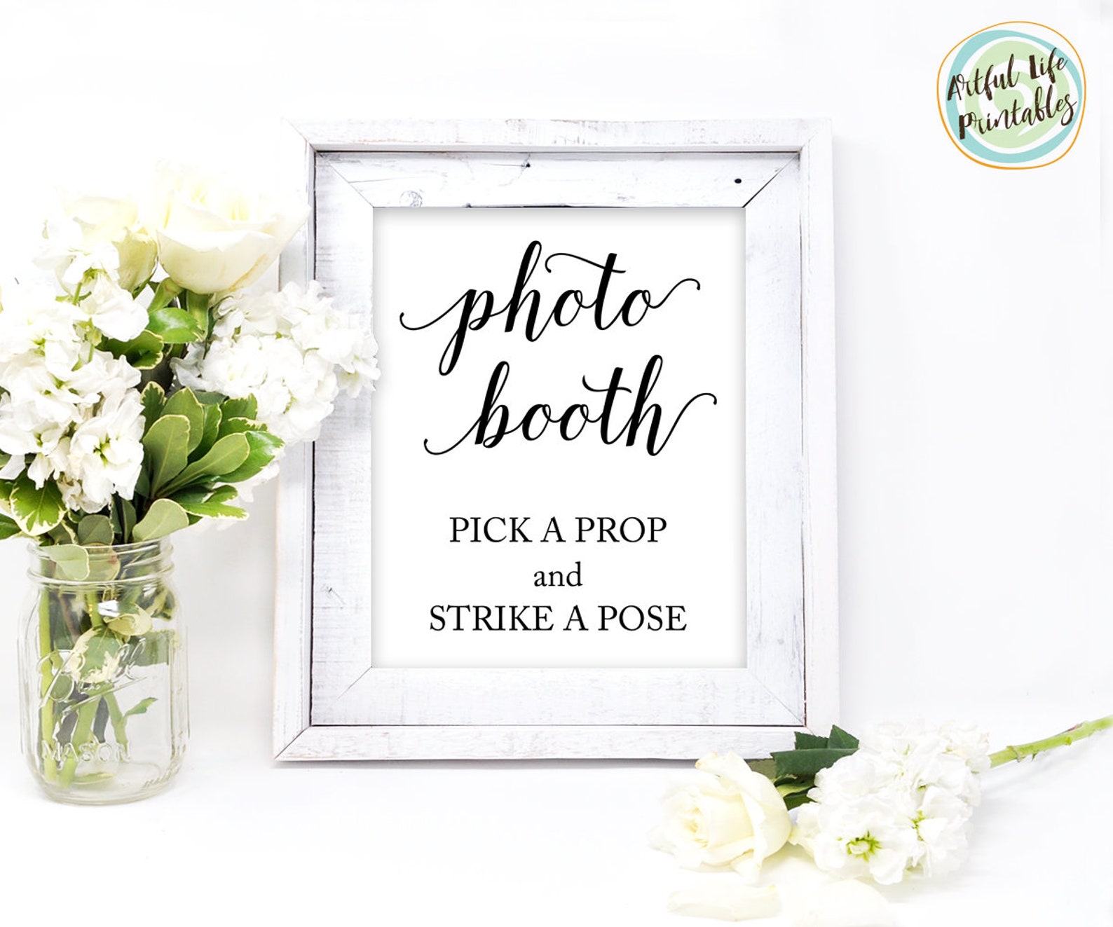 Photo Booth Sign Download Photo Booth Sign Printable Photo | Etsy