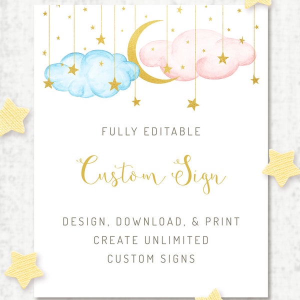 Twinkle Twinkle Little Star Signs - Etsy