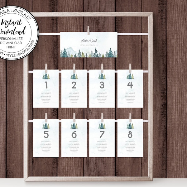 Magnet Seating Chart - Etsy