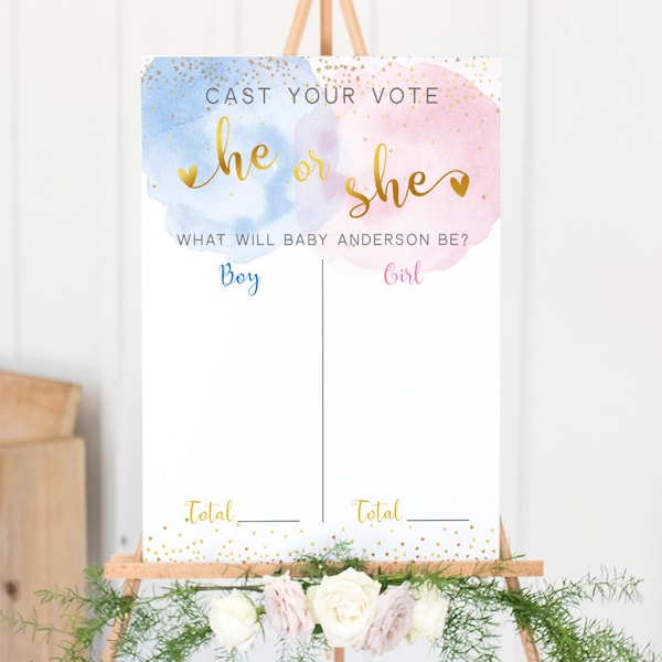 Gender Voting - Etsy