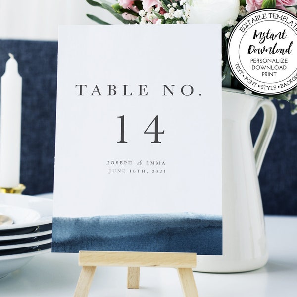 Printables Table Numbers - Etsy