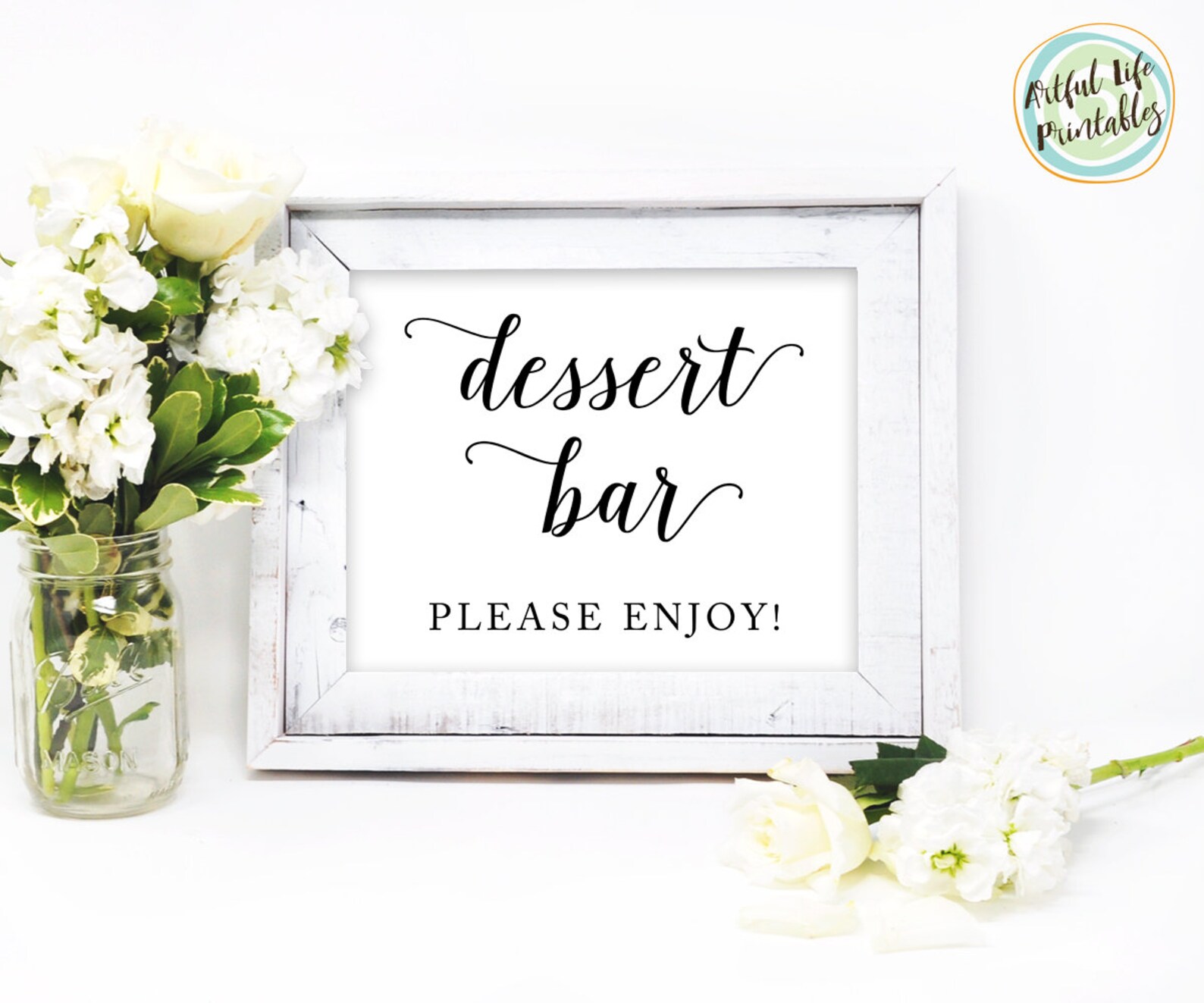 Dessert Bar Sign Dessert Bar Printable Dessert Bar Sign - Etsy