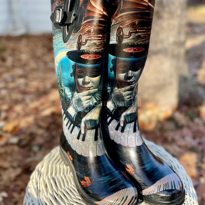 Emo Boots - Etsy