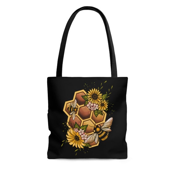 Honey Bee Tote Bag - Etsy