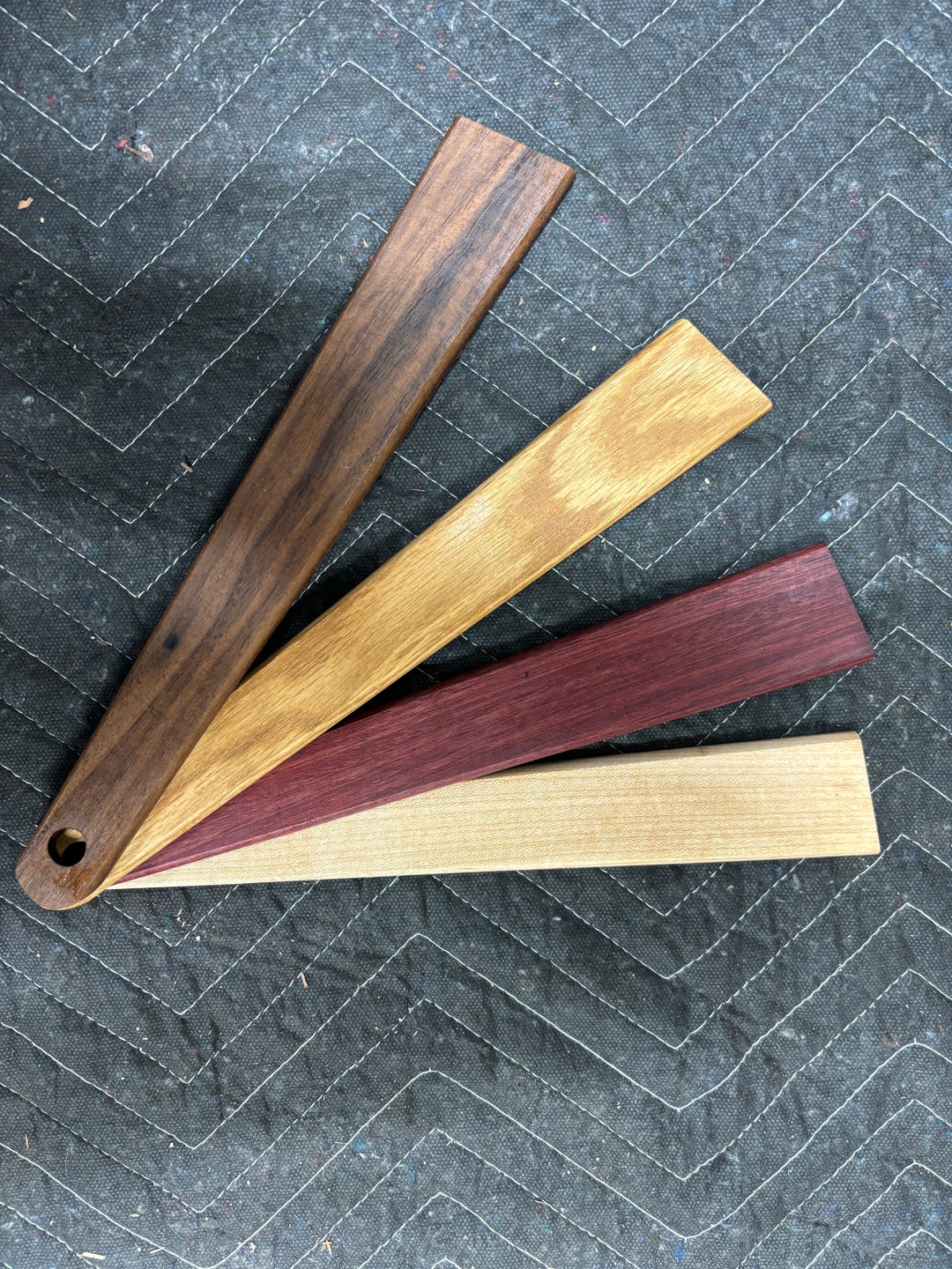 Wooden Sautée Spatula, Stir and Saute Tool, Mixing, Hardwood Kitchen ...