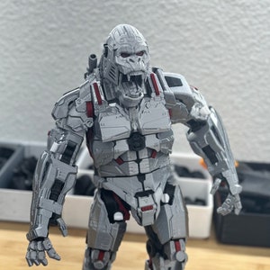 Mechanical King Kong Full Articulated and Poseable Giant Robot Ape Kit ...