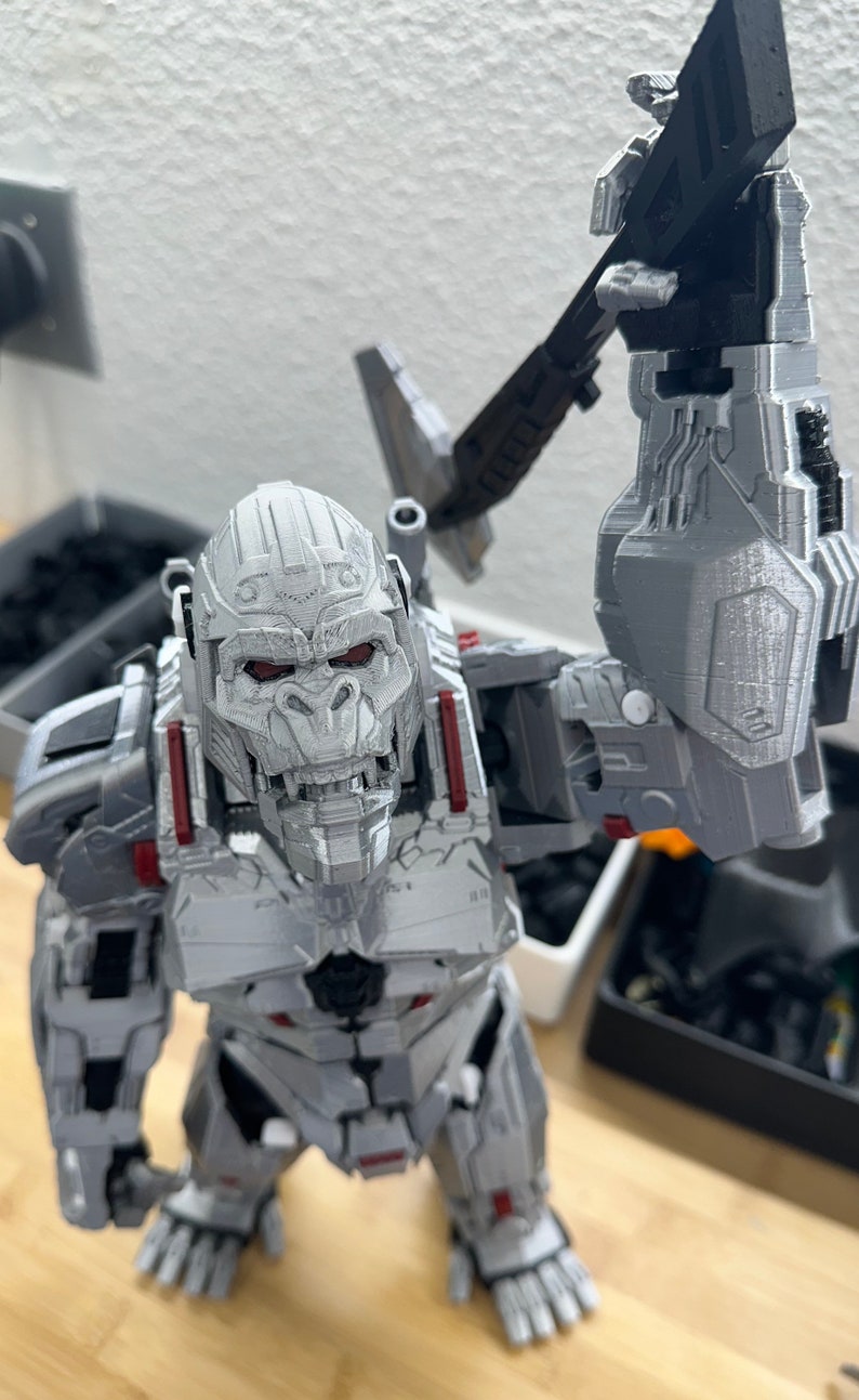 Mechanical King Kong - Full Articulated and Poseable - Giant Robot Ape ...