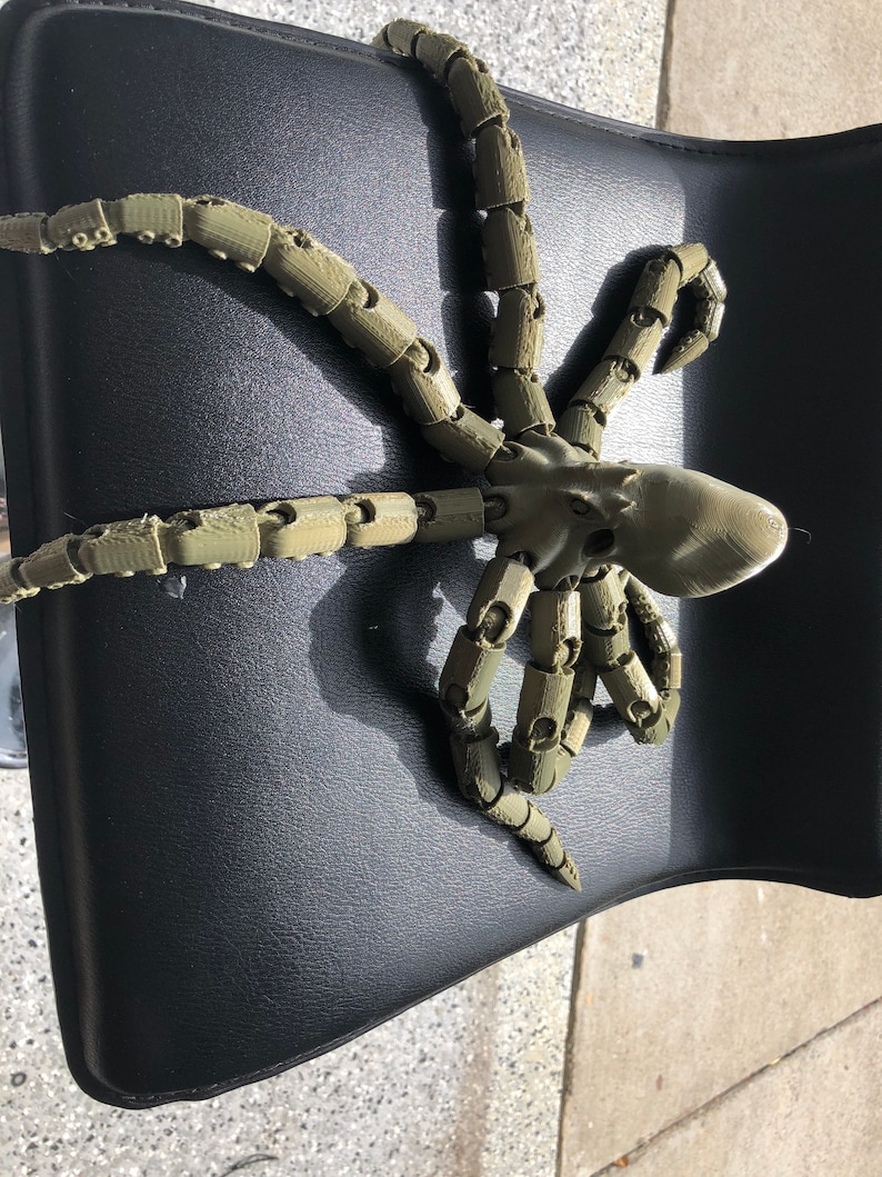 Octopus 3D printed articulated floppy joints | Etsy
