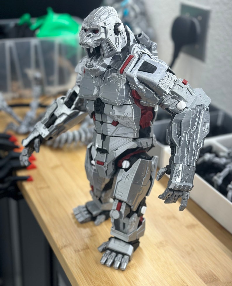 Mechanical King Kong - Full Articulated and Poseable - Giant Robot Ape ...