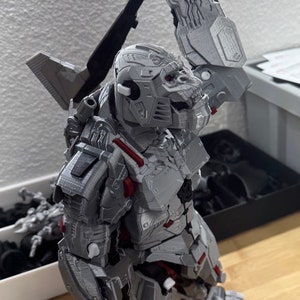 Mechanical King Kong Full Articulated and Poseable Giant Robot Ape Kit ...