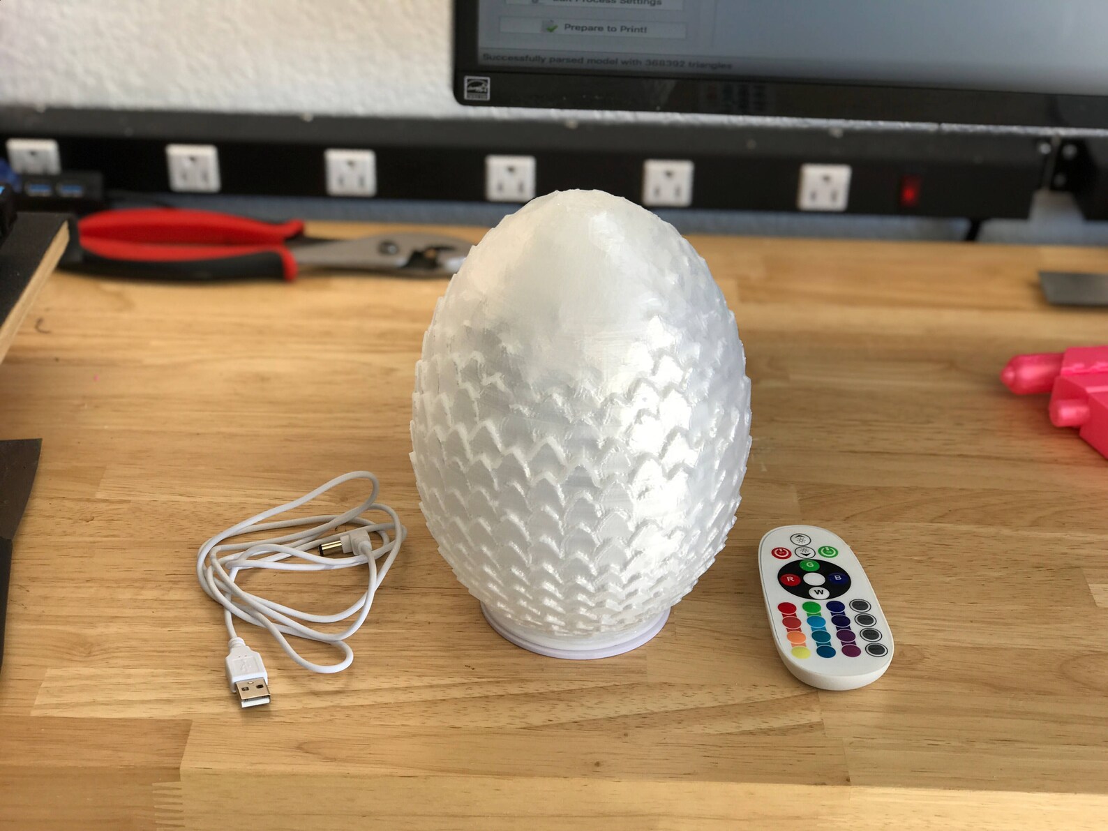 Dragon Egg Lamp Cordless Rechargeable Remote Controlled - Etsy