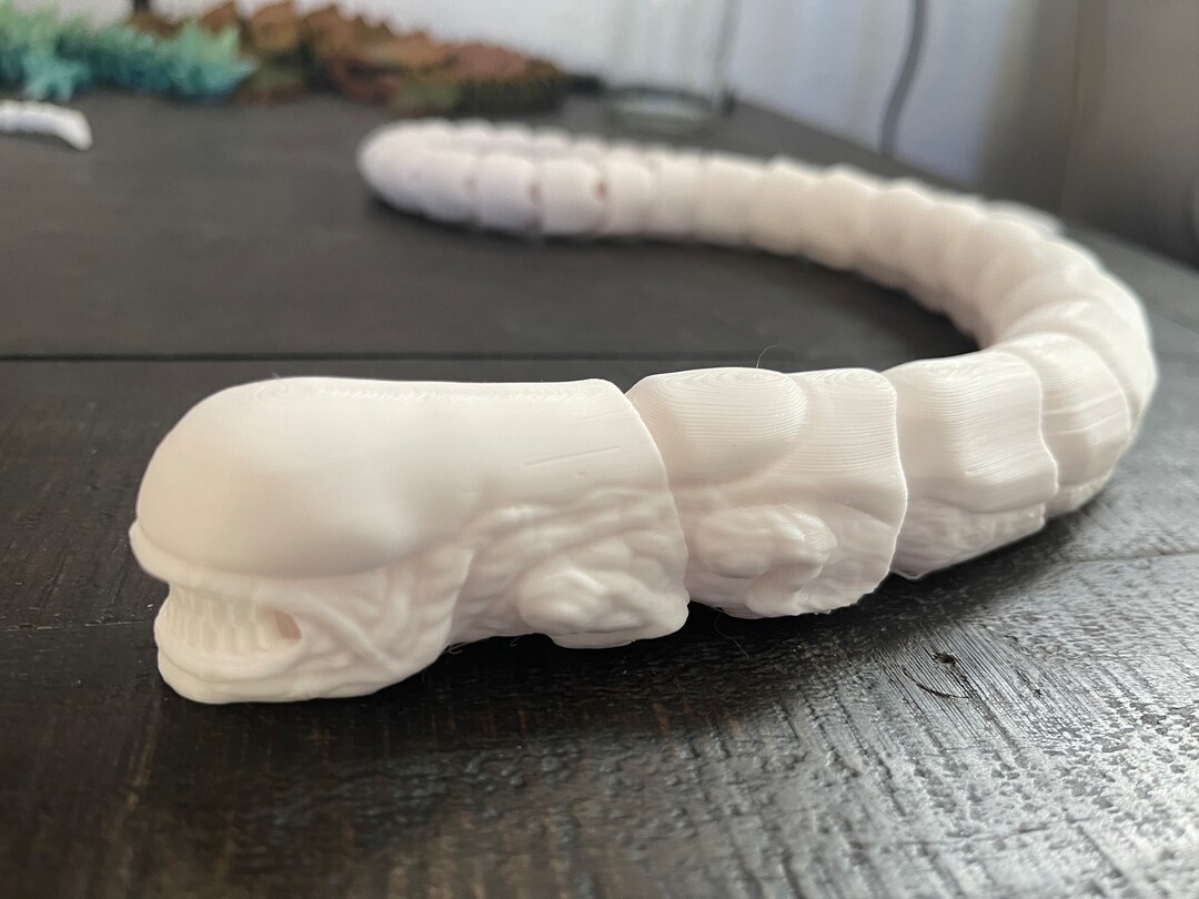 Articulated Flexi Alien Chestburster - Etsy