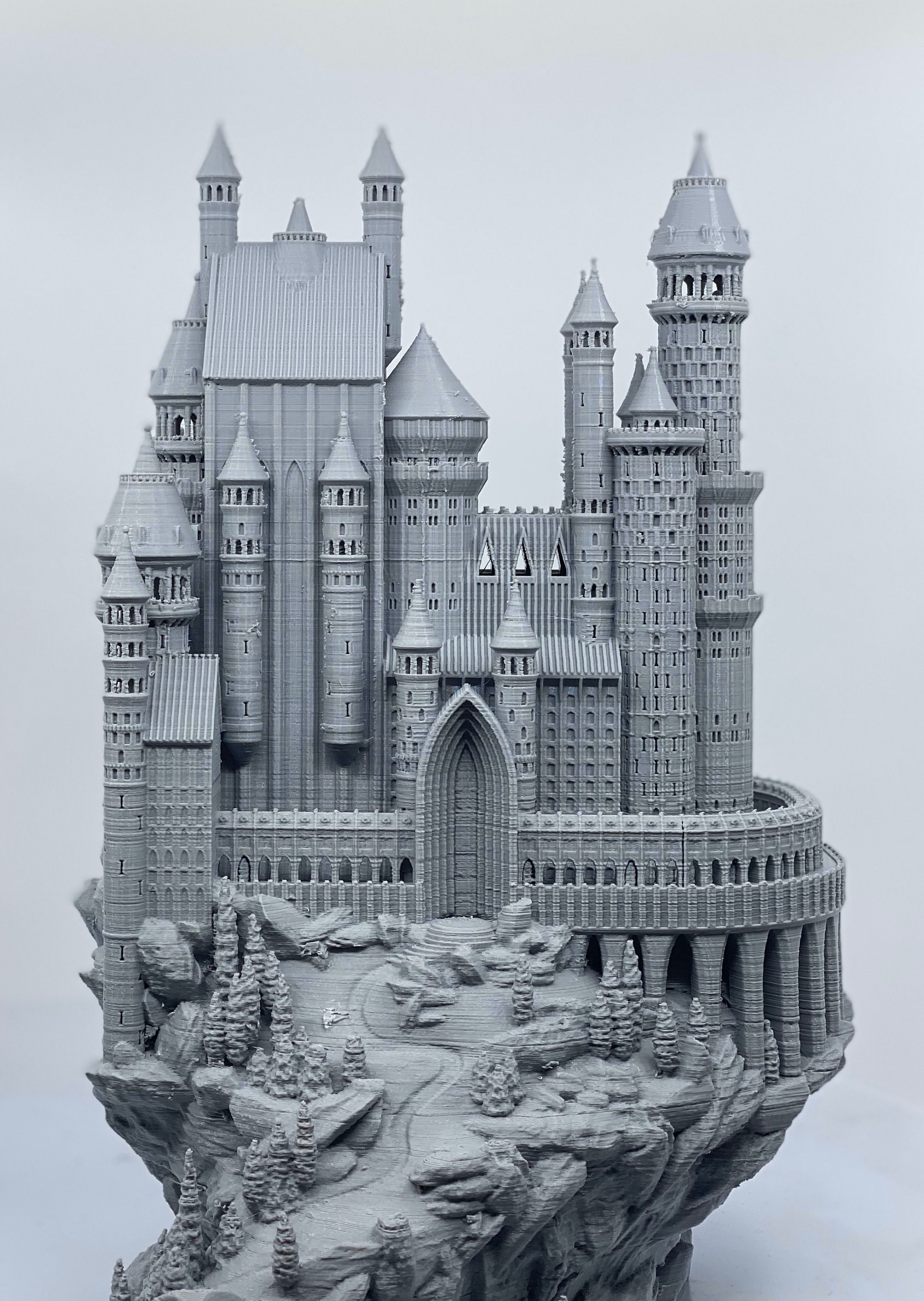 How To Draw A 3d Castle