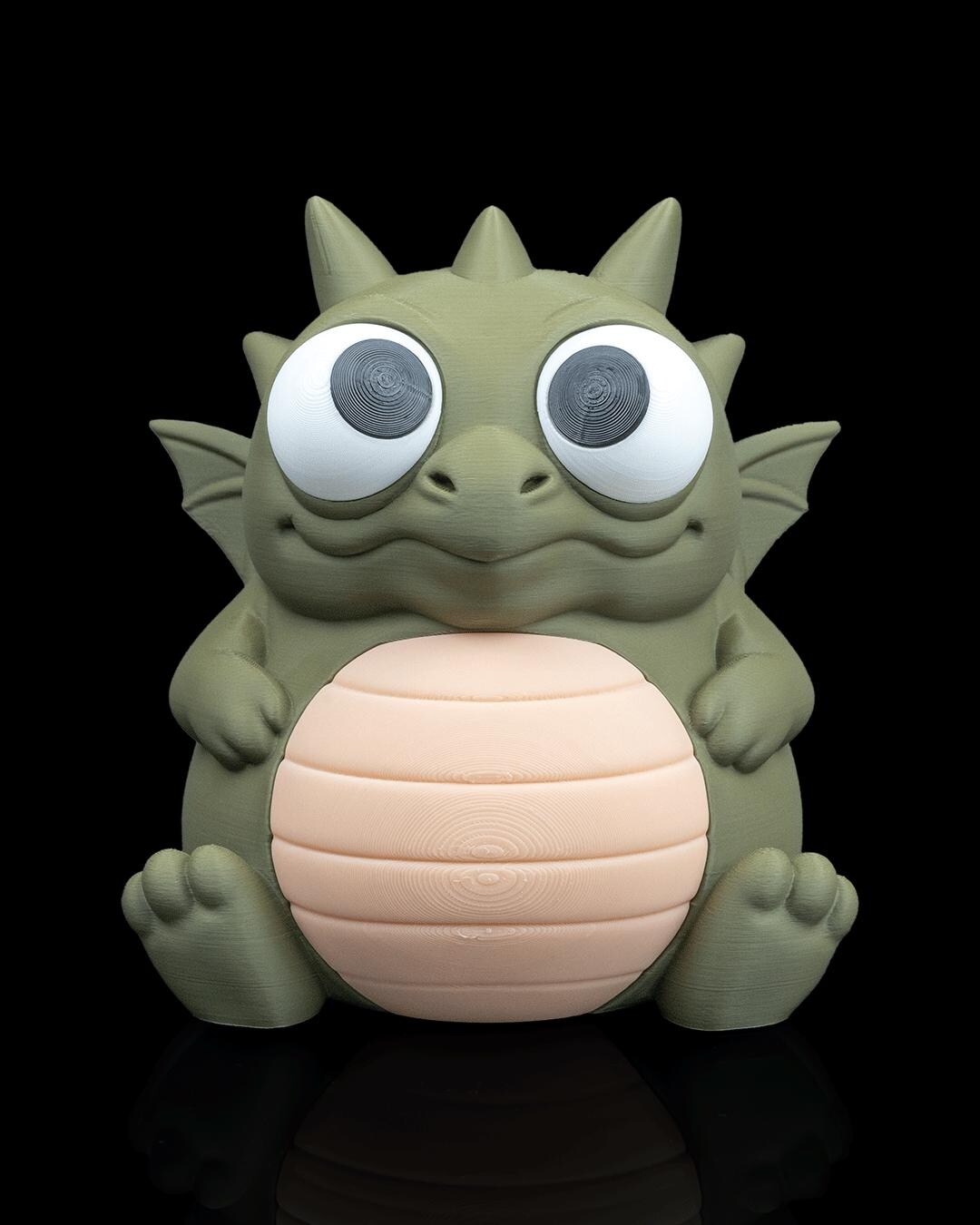 3D Printed Dragon Coin Bank – Fantasy Treasure Holder - Etsy