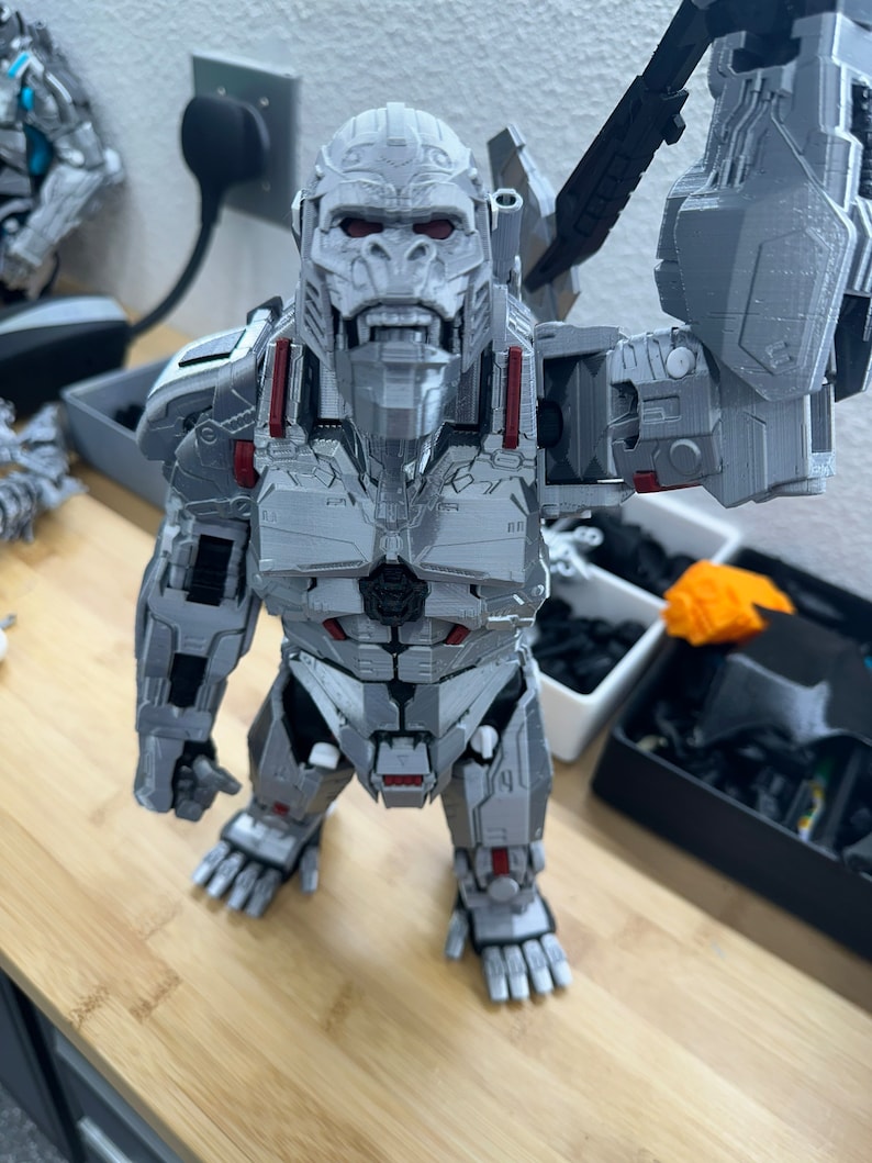 Mechanical King Kong - Full Articulated and Poseable - Giant Robot Ape ...